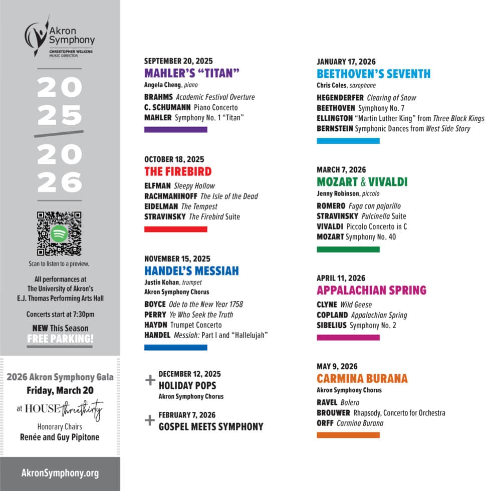 Subscriptions - Akron Symphony Orchestra